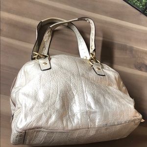 Coach | Bags | Coach Metallic Gold Handbag | Poshmark